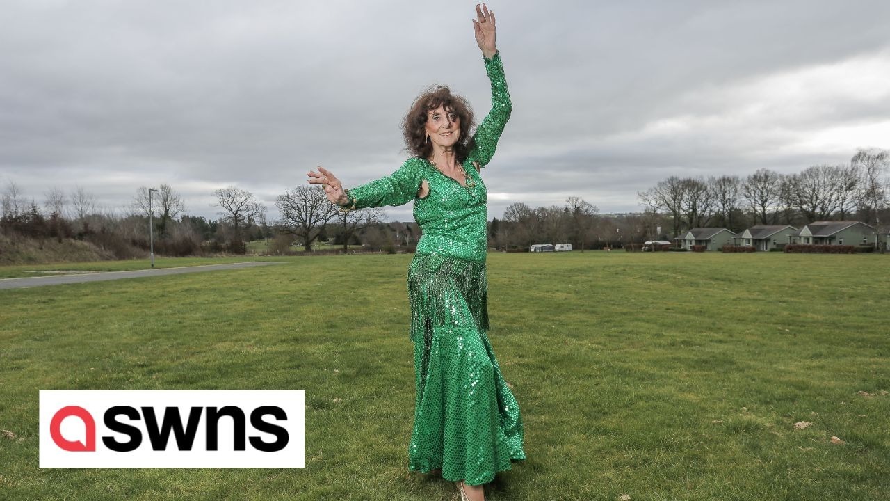 Britain's 82-year-old belly dancer still has the moves