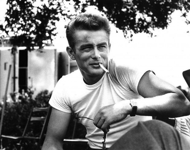 Retro style touches inspired by James Dean