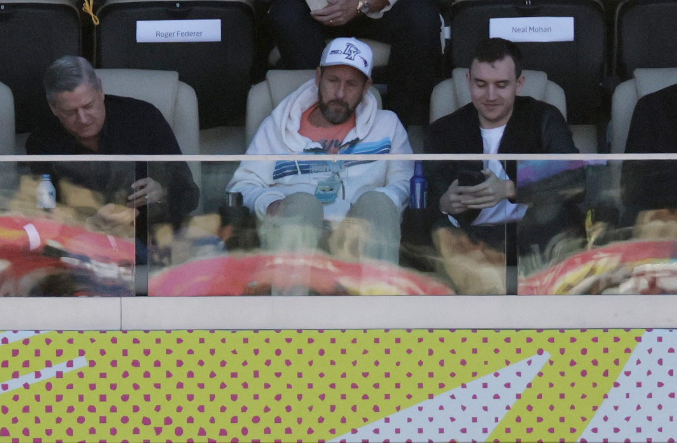 From Adam Sandler to Kendall Jenner, see celebs at the Super Bowl