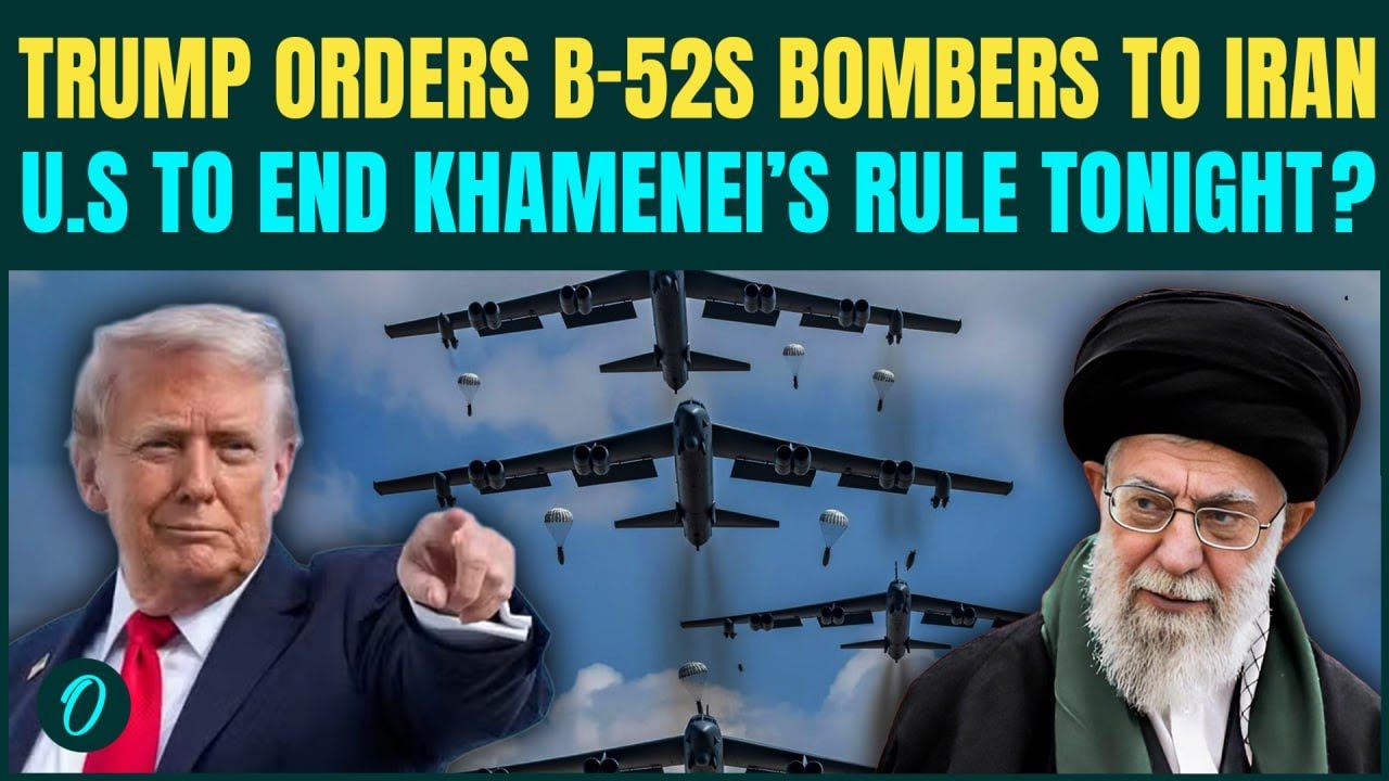 US vs Iran breaking: Trump sends nuclear B-52 bombers near Iran ...