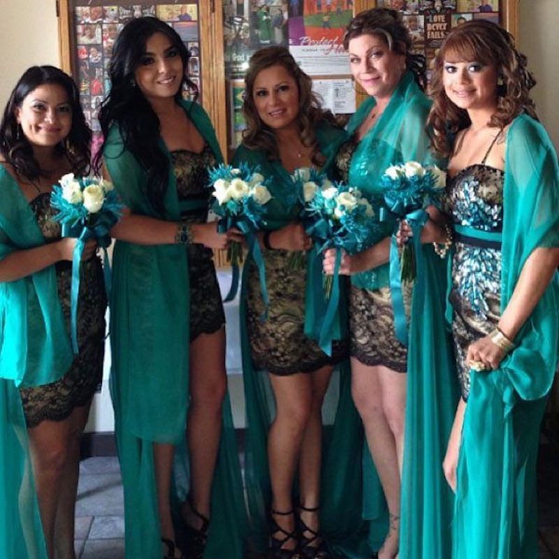 Bridesmaid dresses that defy explanation