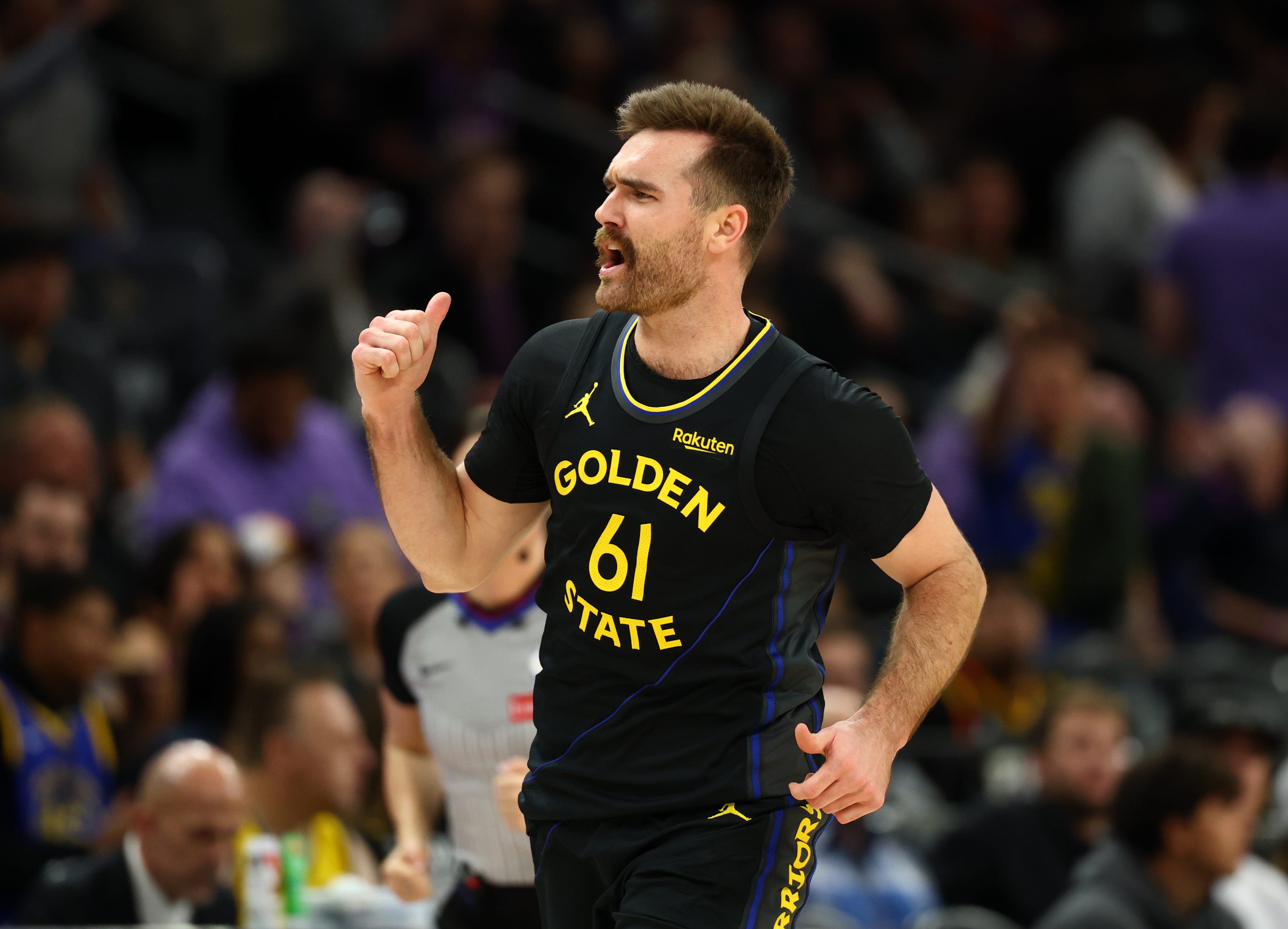 Warriors covert two-way guard Pat Spencer to standard NBA contract