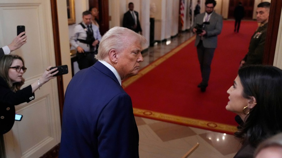 Trump attacks CNN’s Collins: 'Hatred in her eyes'