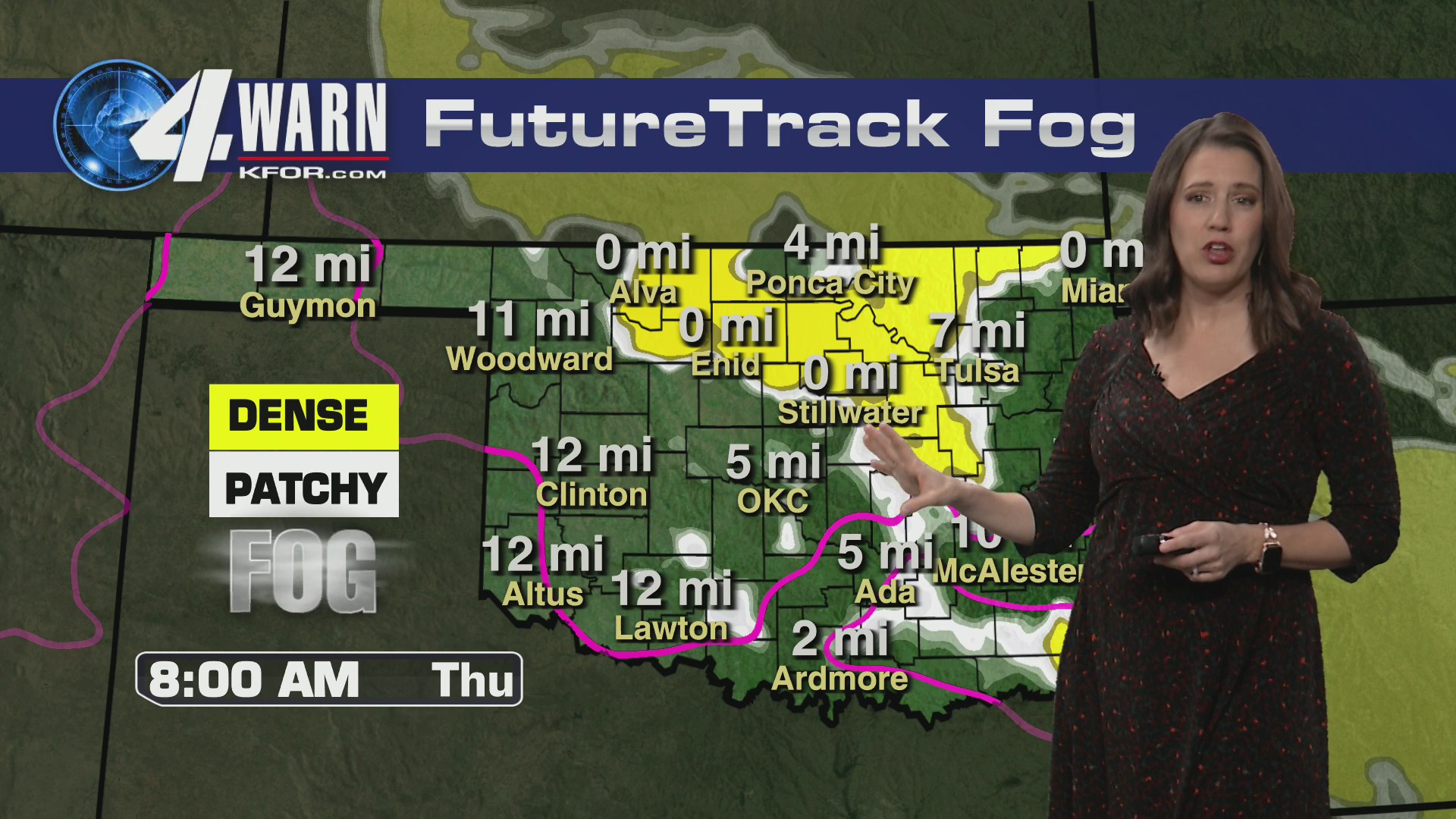 Emily Sutton tracks the latest on freezing fog and thawing temps (1/28 ...