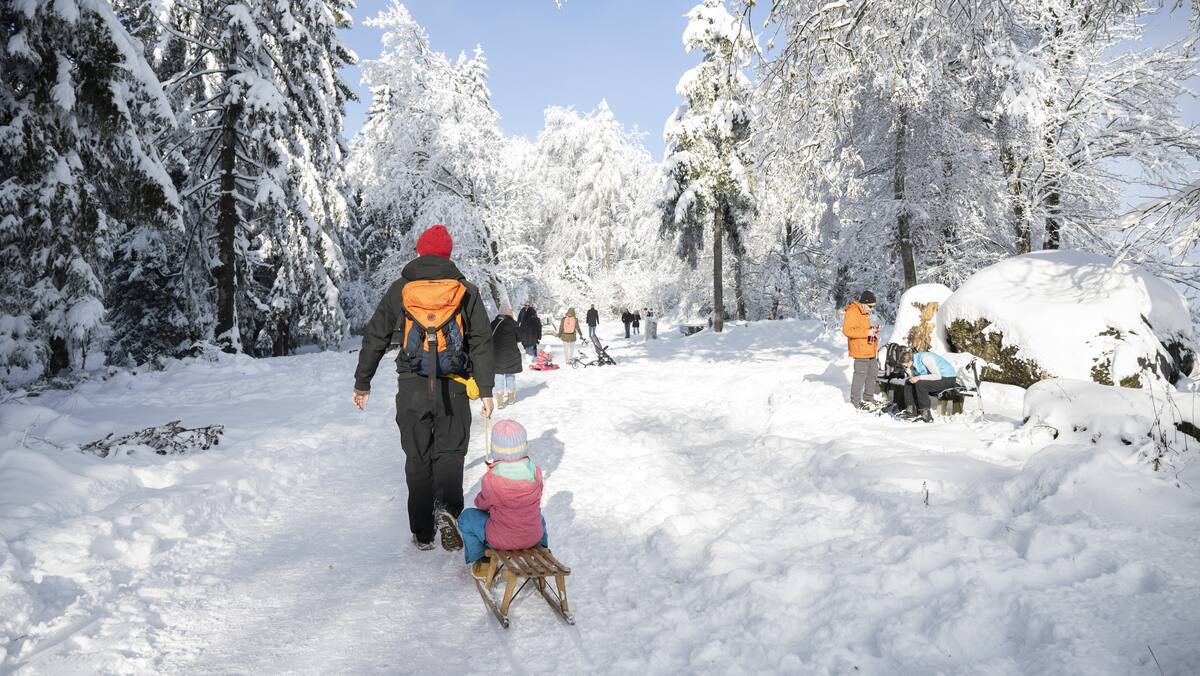 Jusqu'à 30 cm par endroits : avis aux skieurs ! La neige va faire son ...