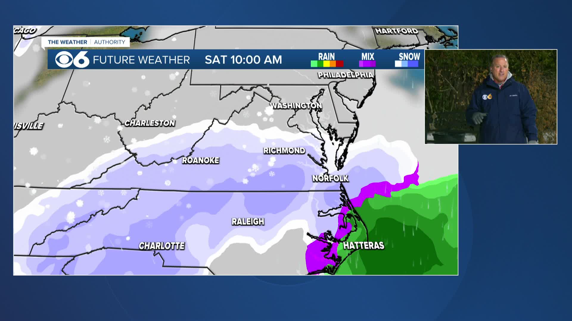 Temps in 20s and 30s; eyes on potential weekend nor'easter