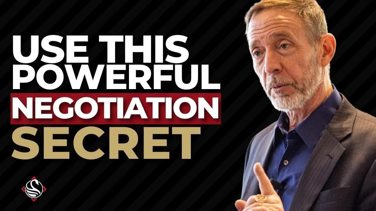 Powerful Negotiation Secret In The Board Room I Learned From A Drug ...