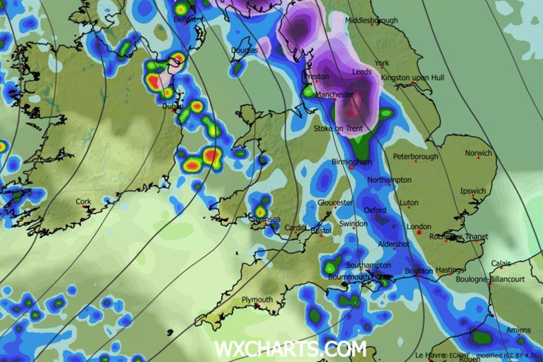 Birmingham braced for three-hour downpours as Met Office issues weather ...