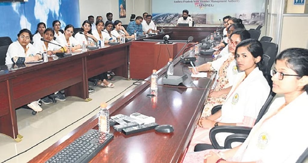 Capacity building program for AIIMS Mangalagiri nursing students