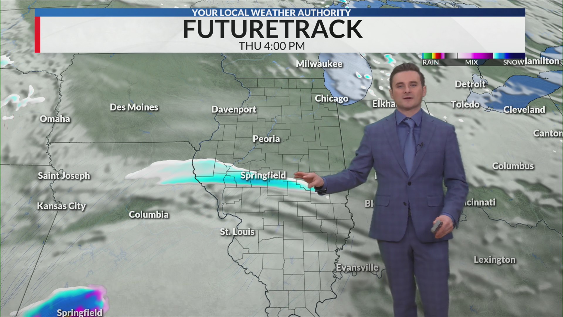 6:30 a.m. Wednesday, January 28 forecast
