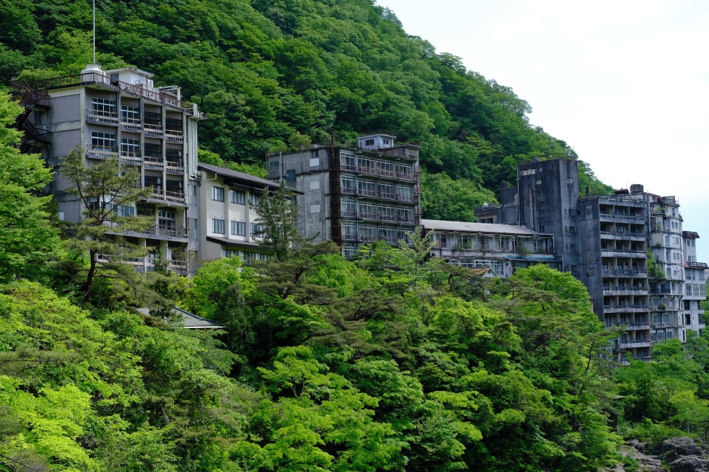 Inside the abandoned Japanese hotel left to rot for two decades