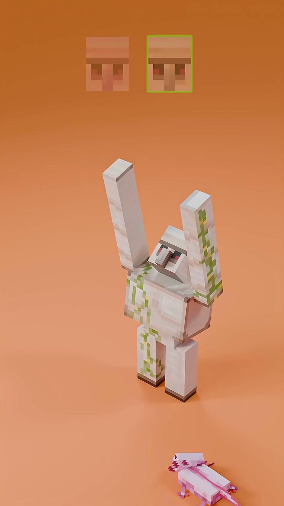 Minecraft golem vs real life satisfying 3D cloth and fluid simulation ...