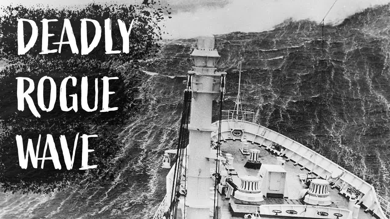 A single rogue wave nearly crippled a modern ocean liner