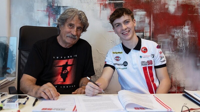 Moto3, Simoncelli: “La presentazione della SIC58 Squadra Corse sarà a ...