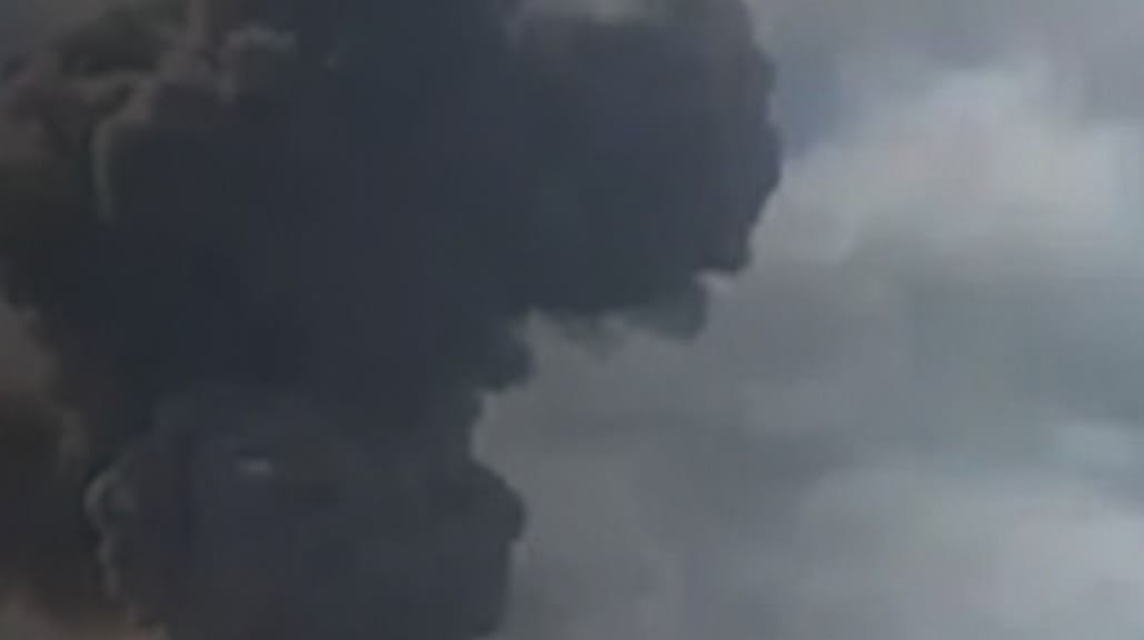 Ukrainian forces hit Russian oil depot and drone command centre