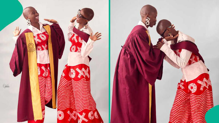 Sisters graduate from University of Lagos together years after gaining ...