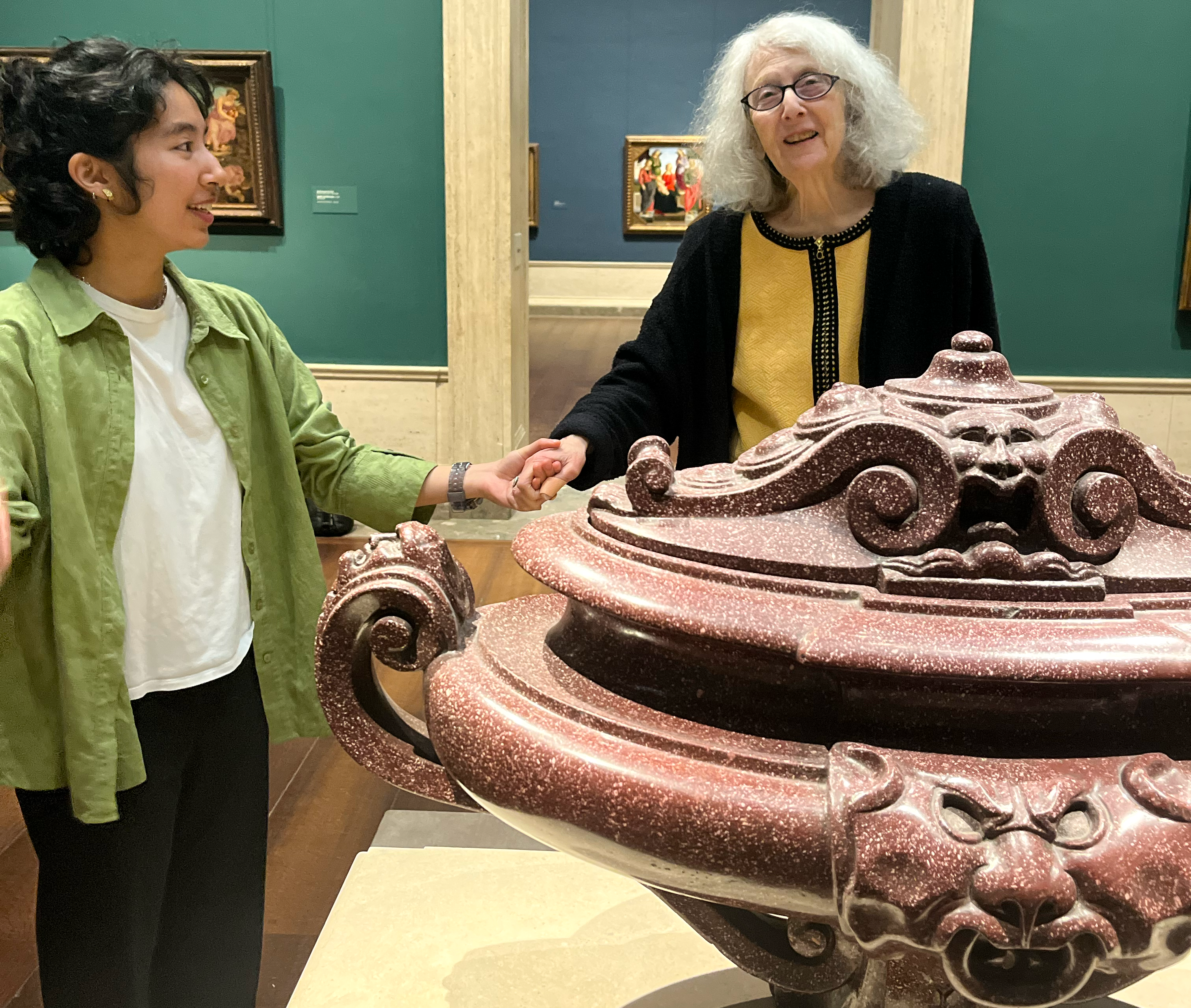 Museum curator, 77, learns Gen Z slang and goes viral: 'Honestly, she ate'