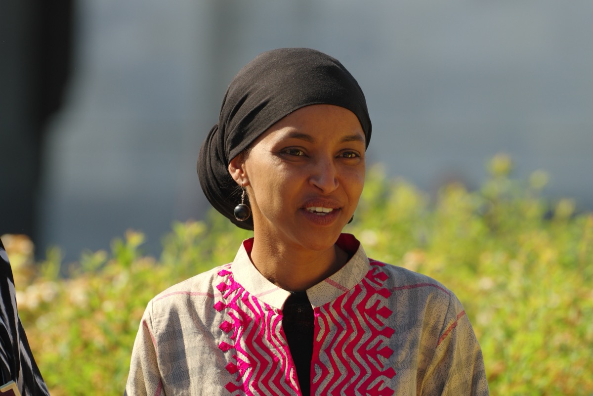 Man sprays Rep. Ilhan Omar with unknown substance