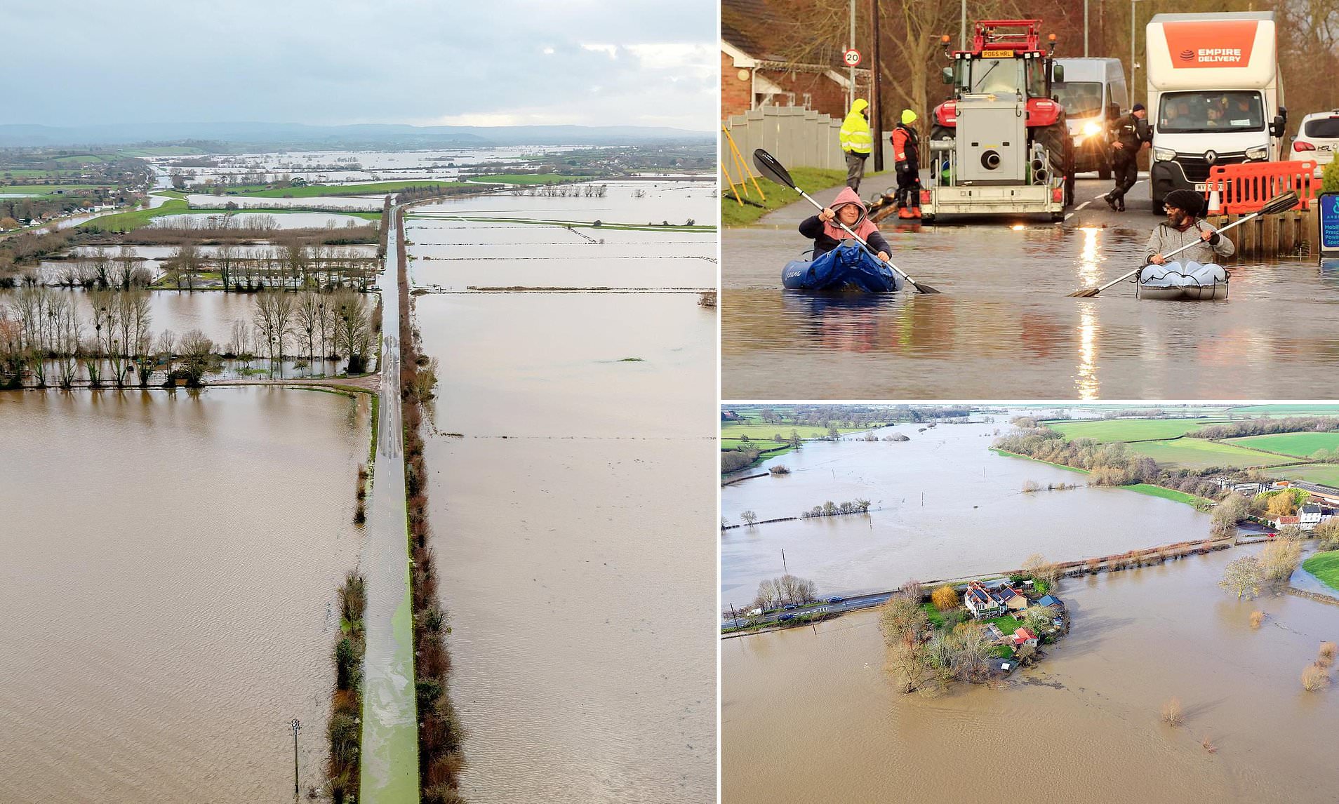 Storm Chandra turns deadly: Lorry driver is killed after crashing into ...