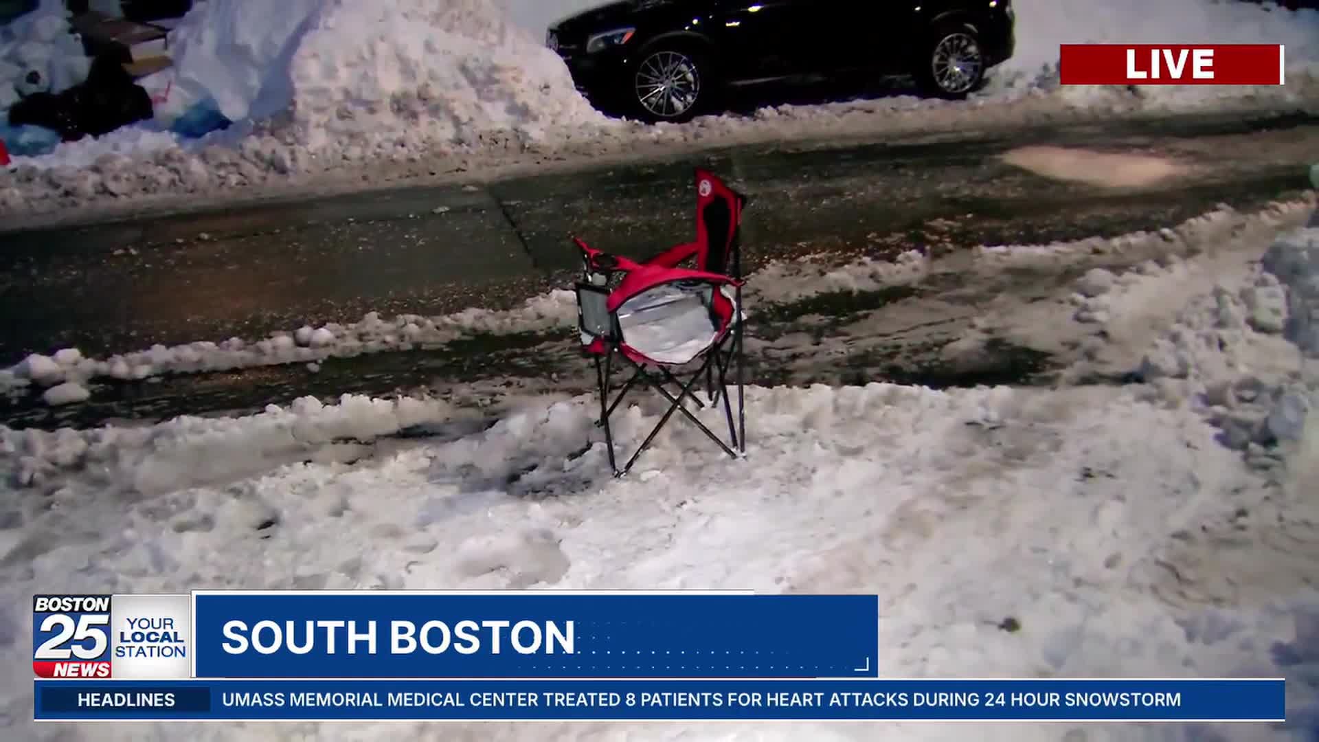 Boston continues digging out as space saver deadline approaches