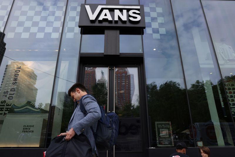 Vans parent VF Corp forecasts fourth-quarter revenue above estimate