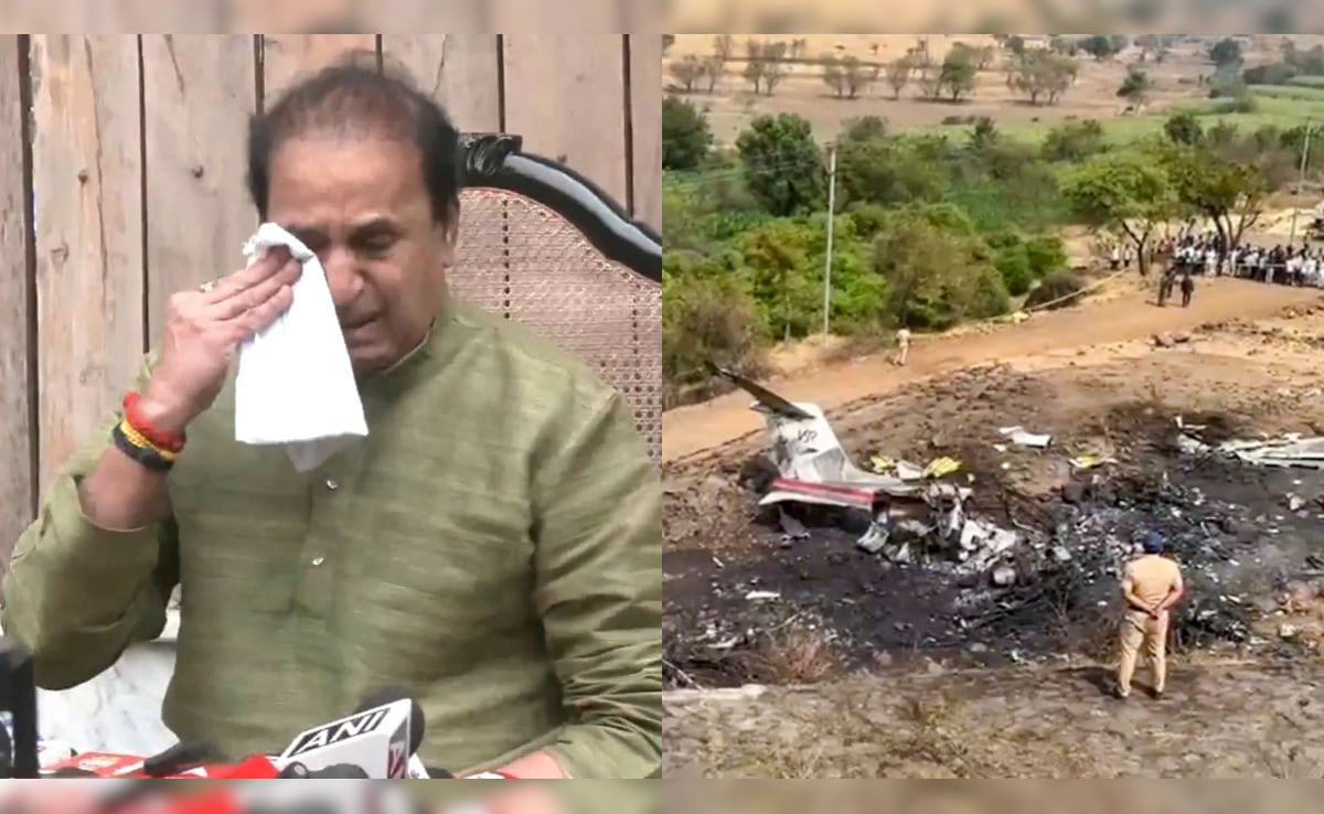 Video: Maharashtra ex-home minister breaks down on Ajit Pawar's death