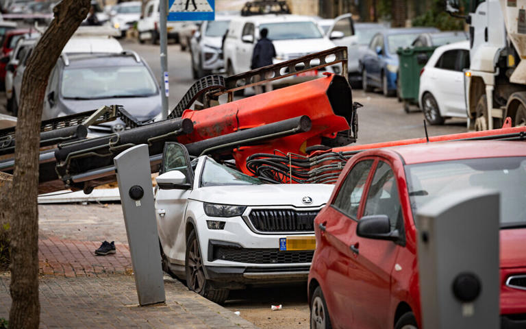 Woman, 70, killed in Jerusalem after crane falls on her amid winter ...