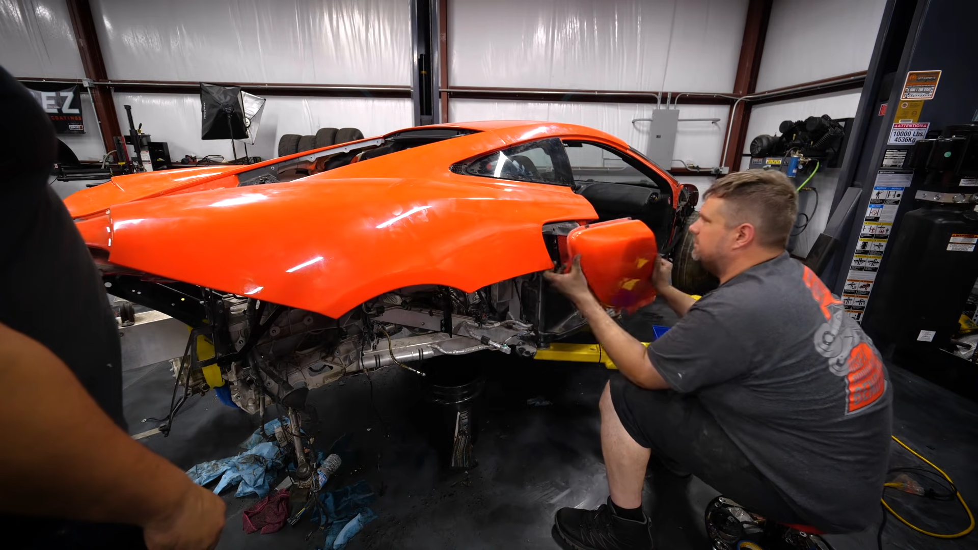 What happens when a $100000 McLaren engine comes out