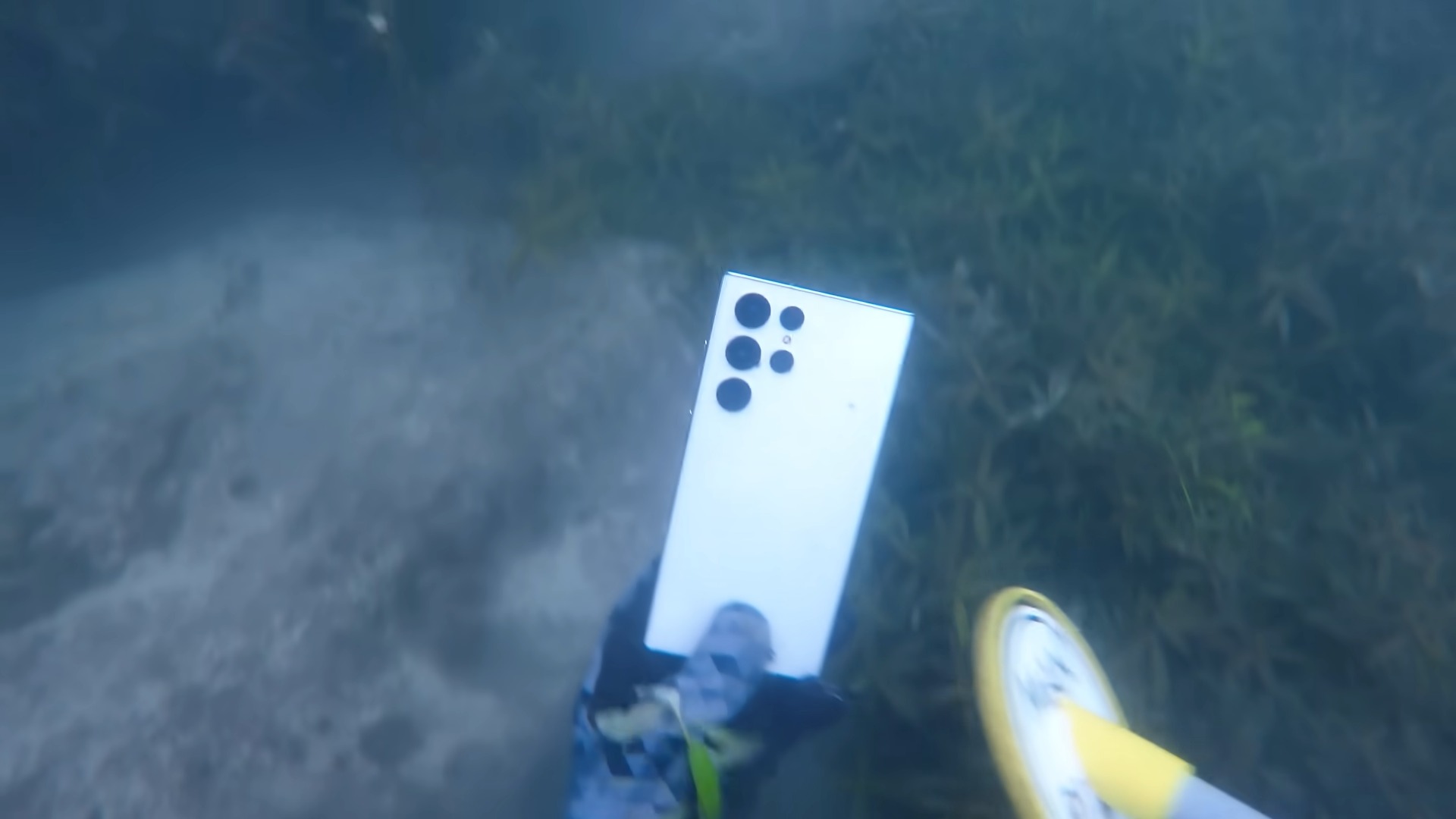 Sunken electronics worth $10,000 were recovered then the owners appeared