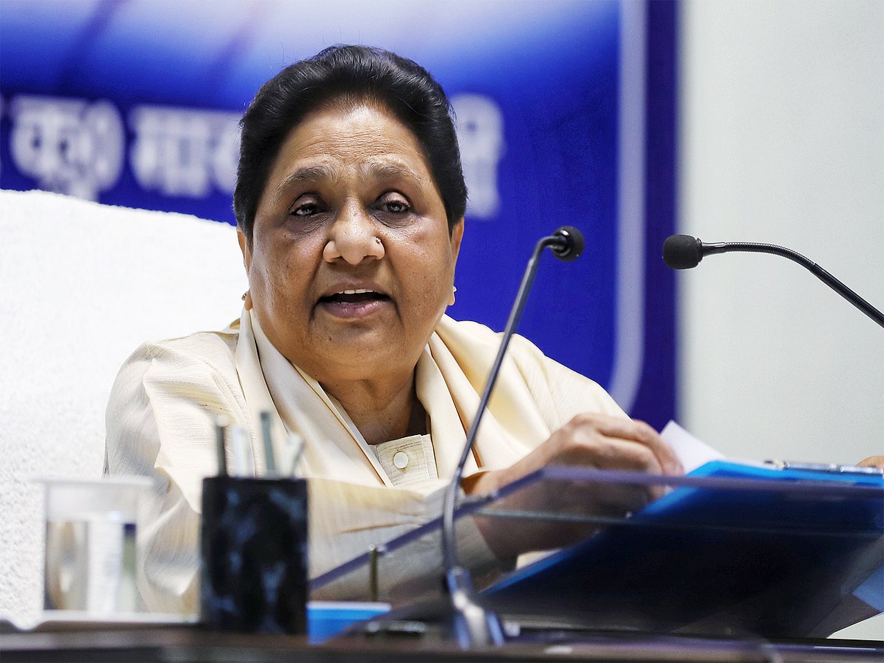 Mayawati defends UGC equity norms, cautions against social tension