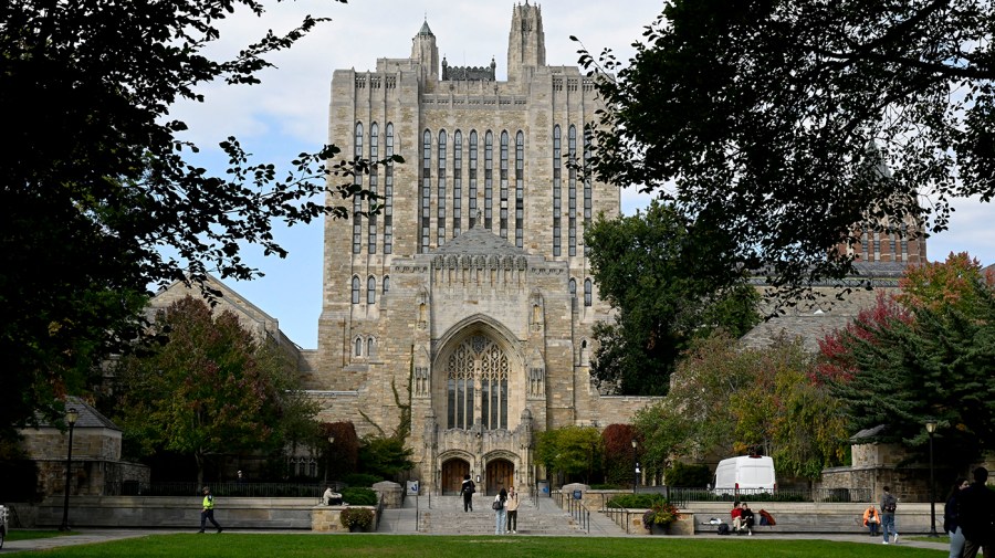 Yale offers free tuition for families making less than $200,000