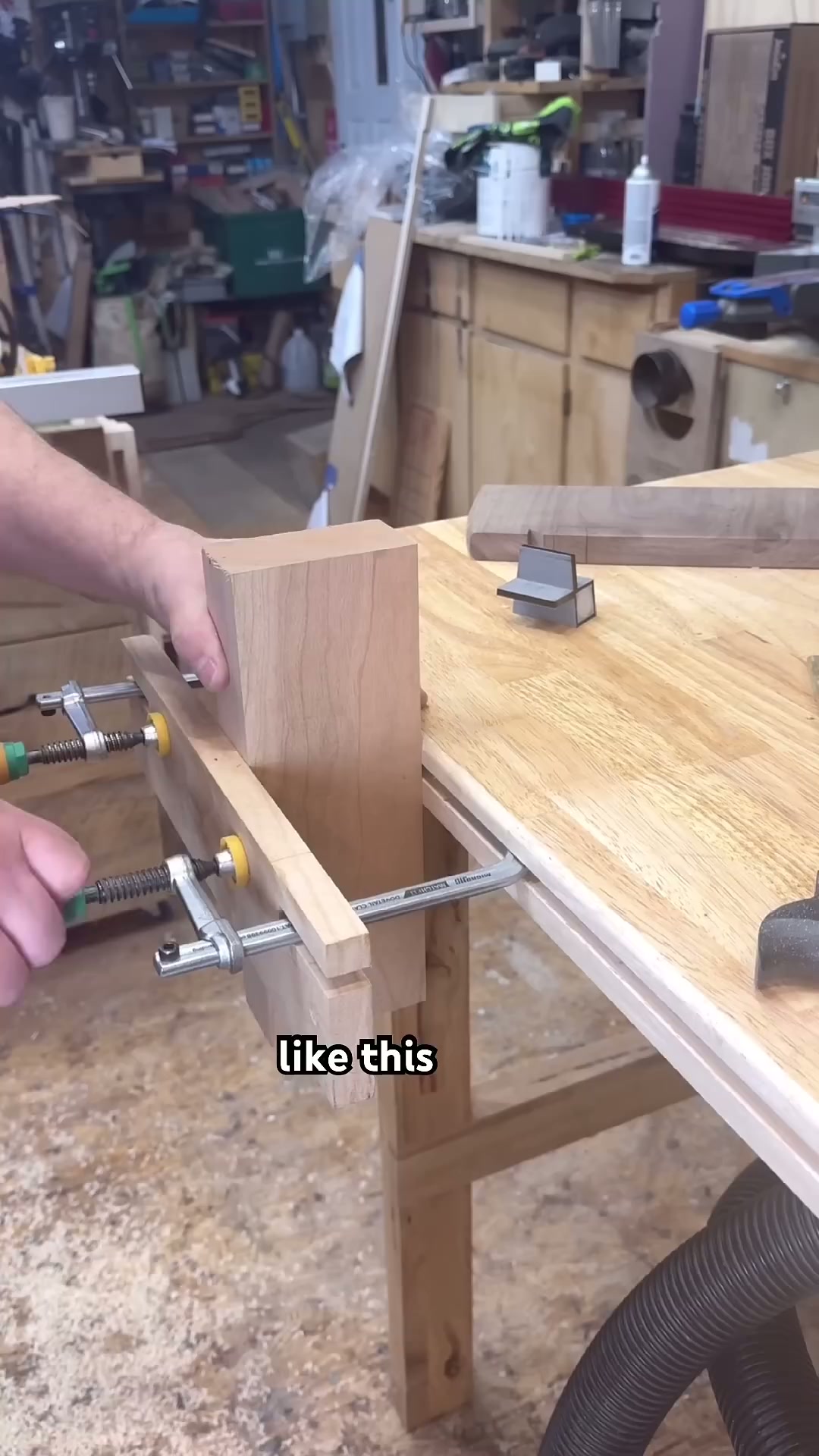 Using the Microjig MatchFit system to make a woodworking benchvise # ...