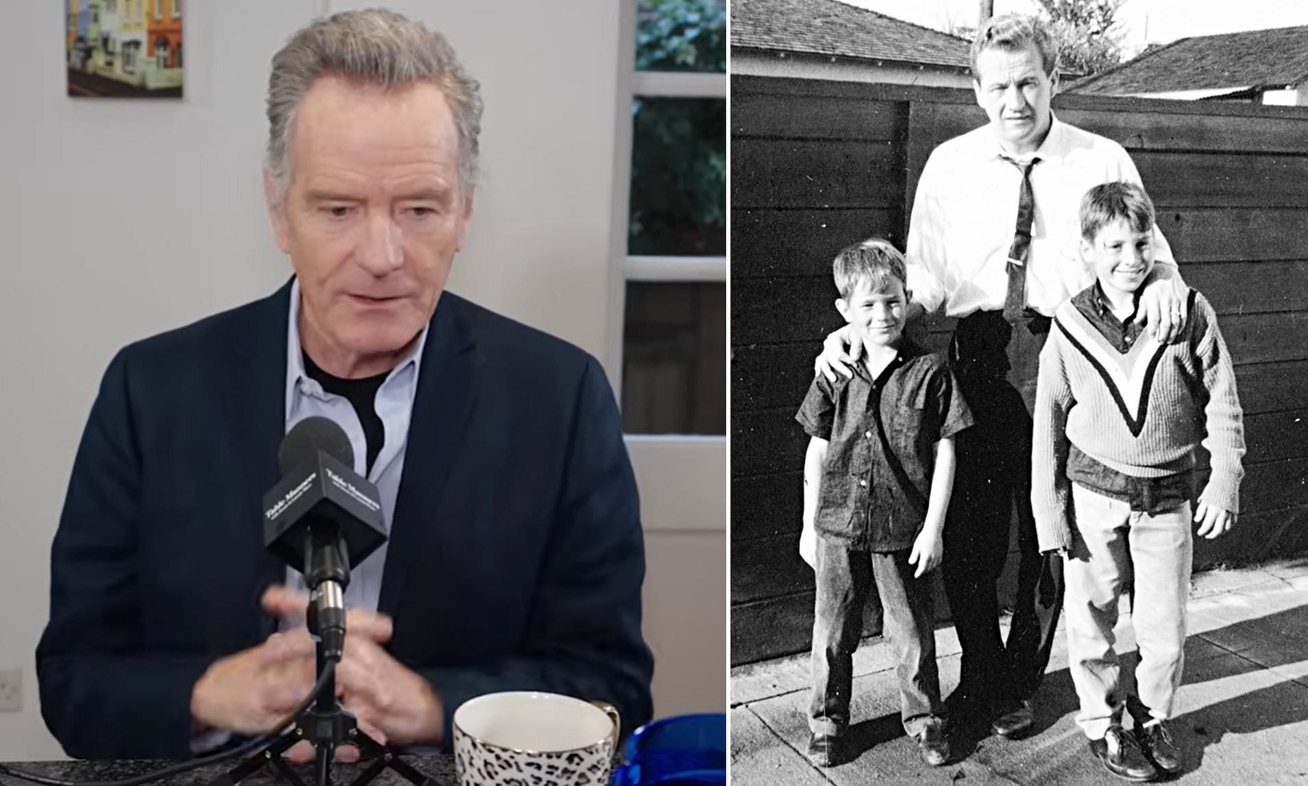 Bryan Cranston reflects on 'tough' upbringing after his 'ego-driven ...