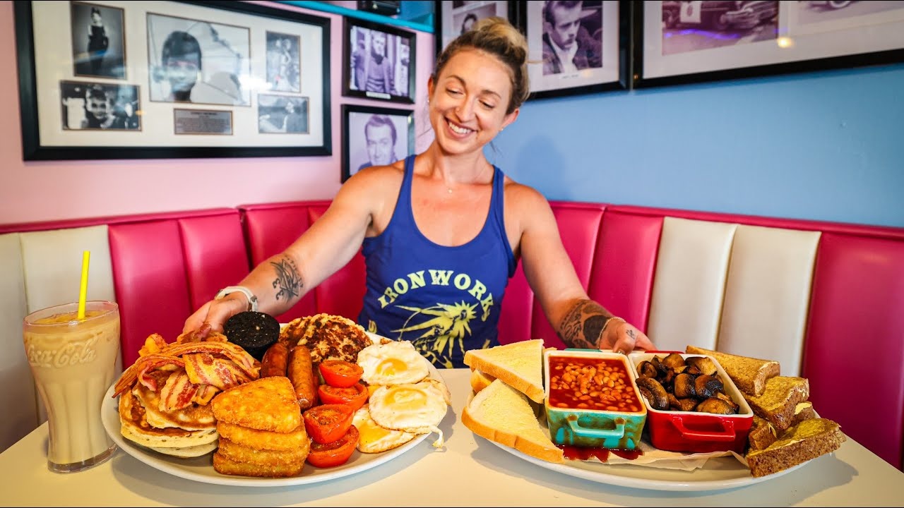 No woman has ever beaten this - Big Daddy food challenge