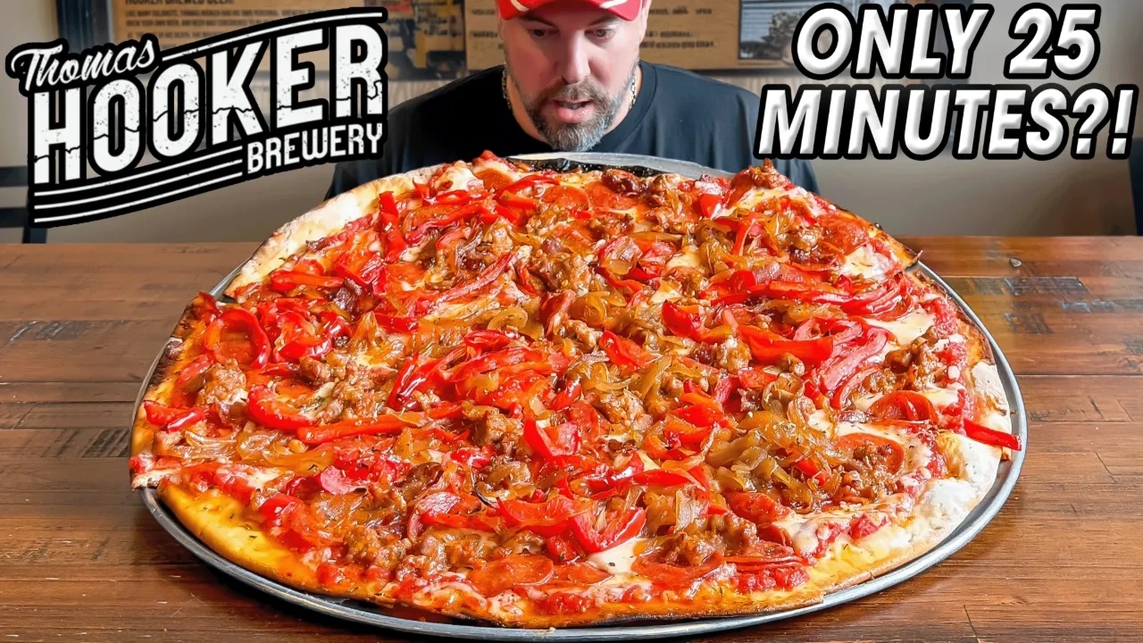 “Big Hooker” pizza challenge had me catching my breath