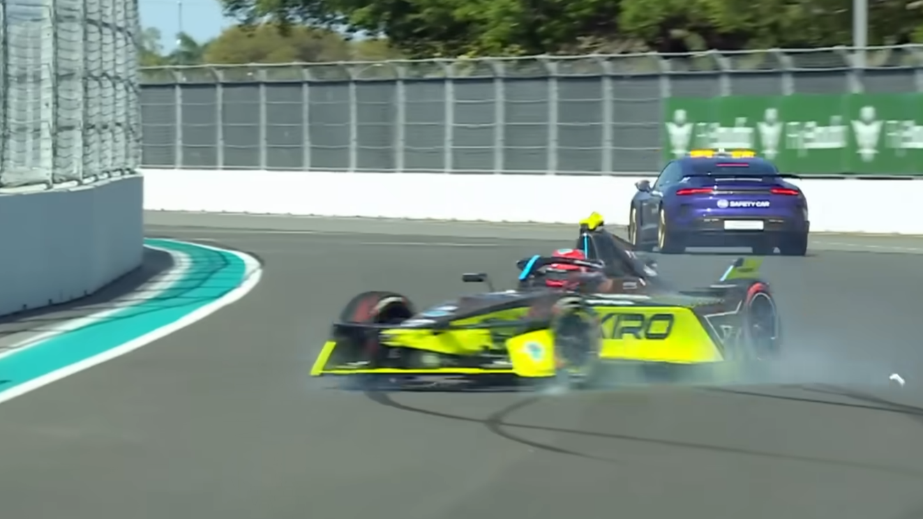 I thought I was going to die - Slamming a Formula E car into a wall at ...