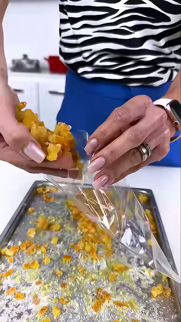 Esse docinho de confeitaria chique é super fácil de fazer! #doce #laranja