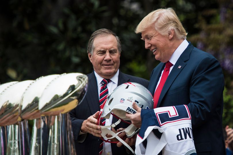 Donald Trump wades into Bill Belichick Hall of Fame debate with clear ...