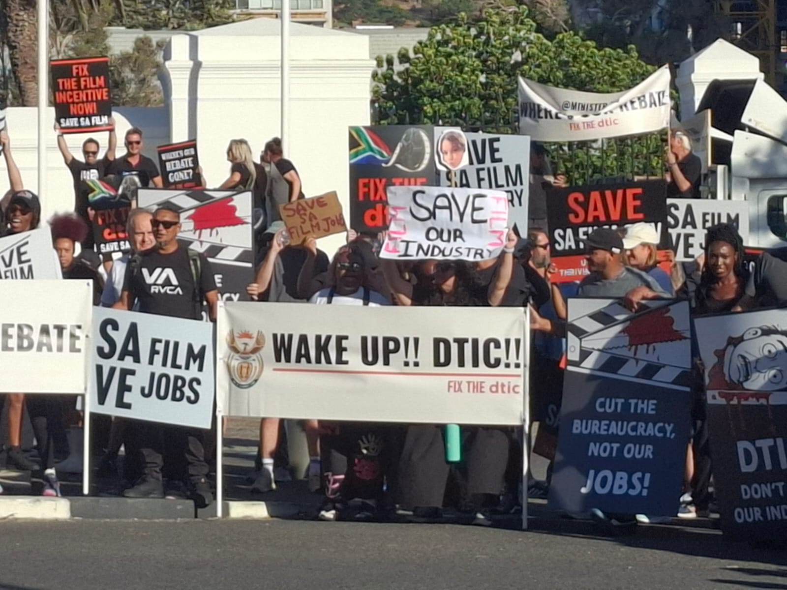 Drama in SA film industry as creatives protest