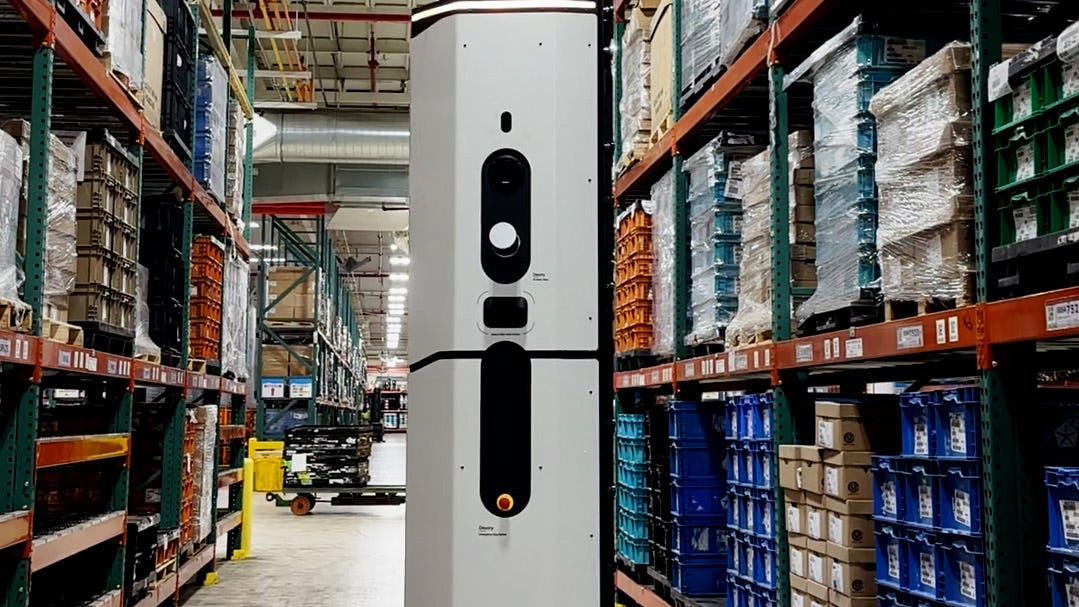 Inventory robots at Stellantis' plants can sort faster than humans