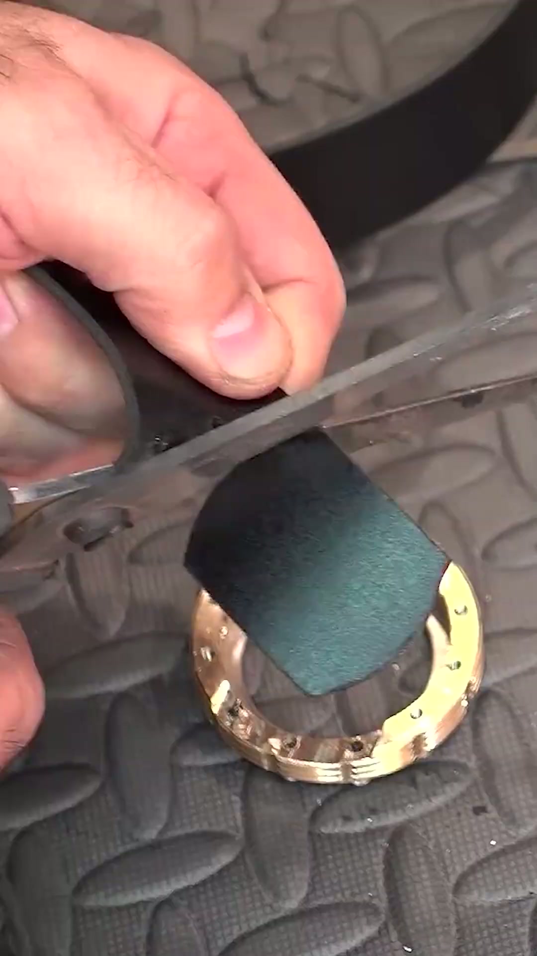 Titanium Iron Man style watch case DIY #Shorts