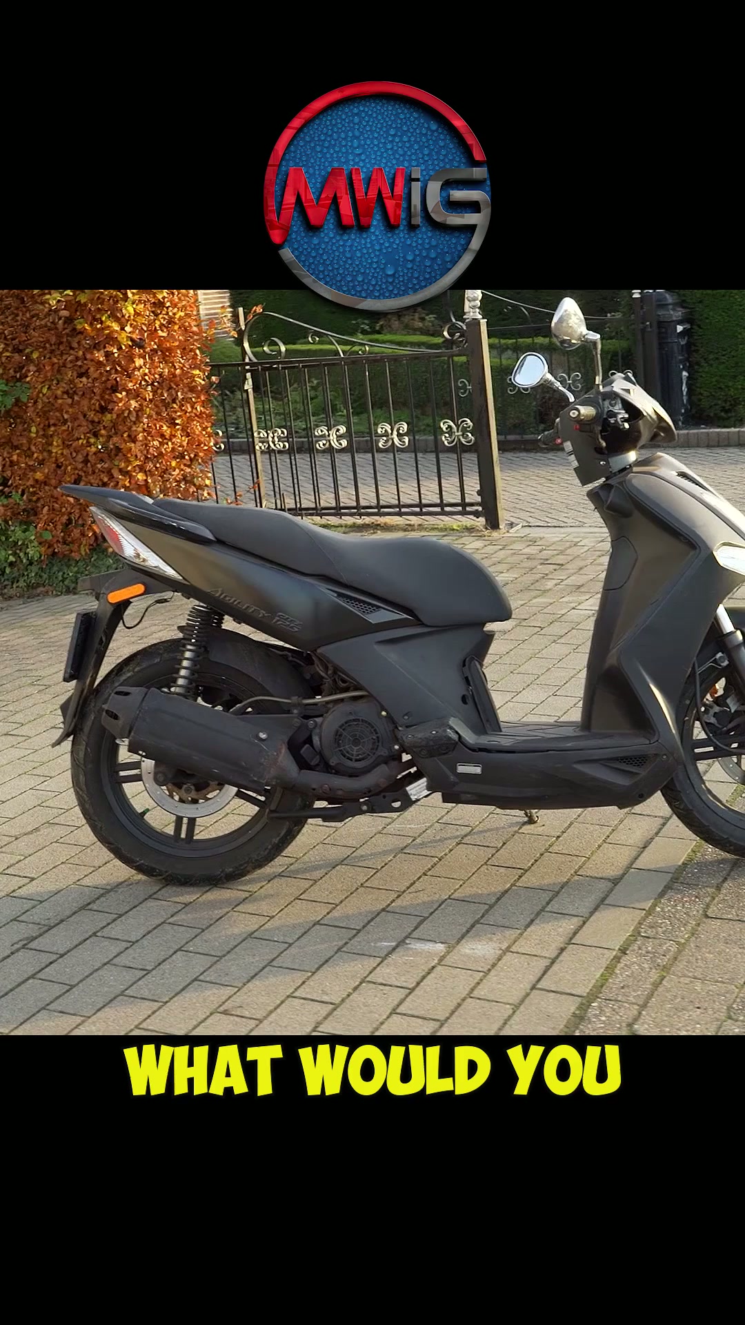 From scooter to futuristic ride: My rain-proof transformation!