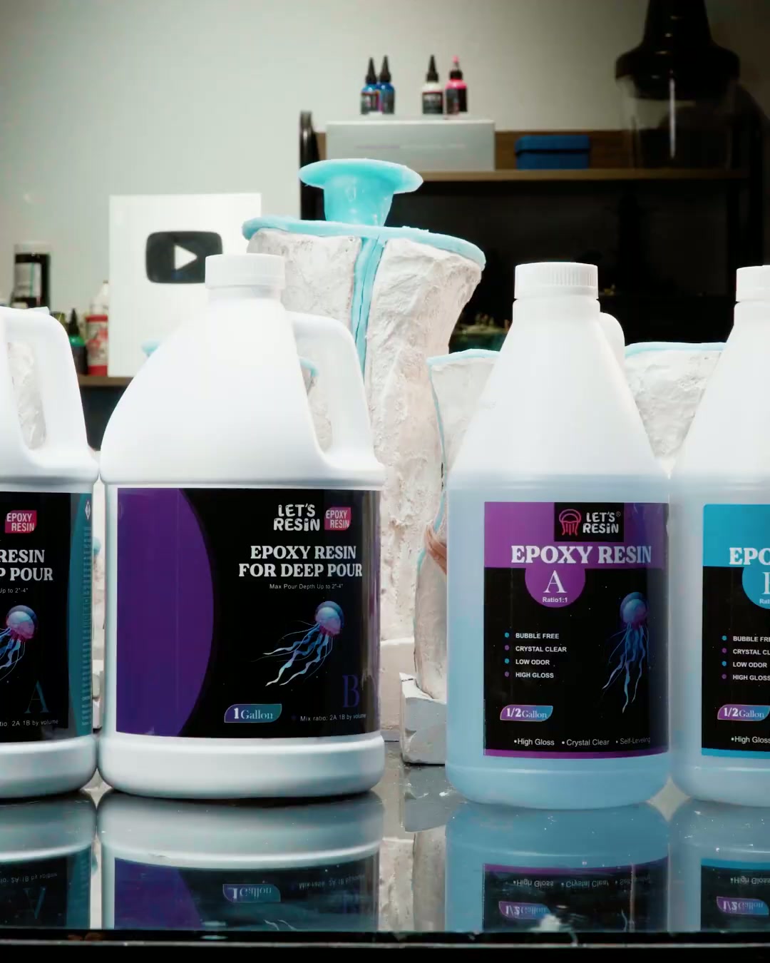 How to make glowing Blue Eyes White Dragon diorama with way too much ...