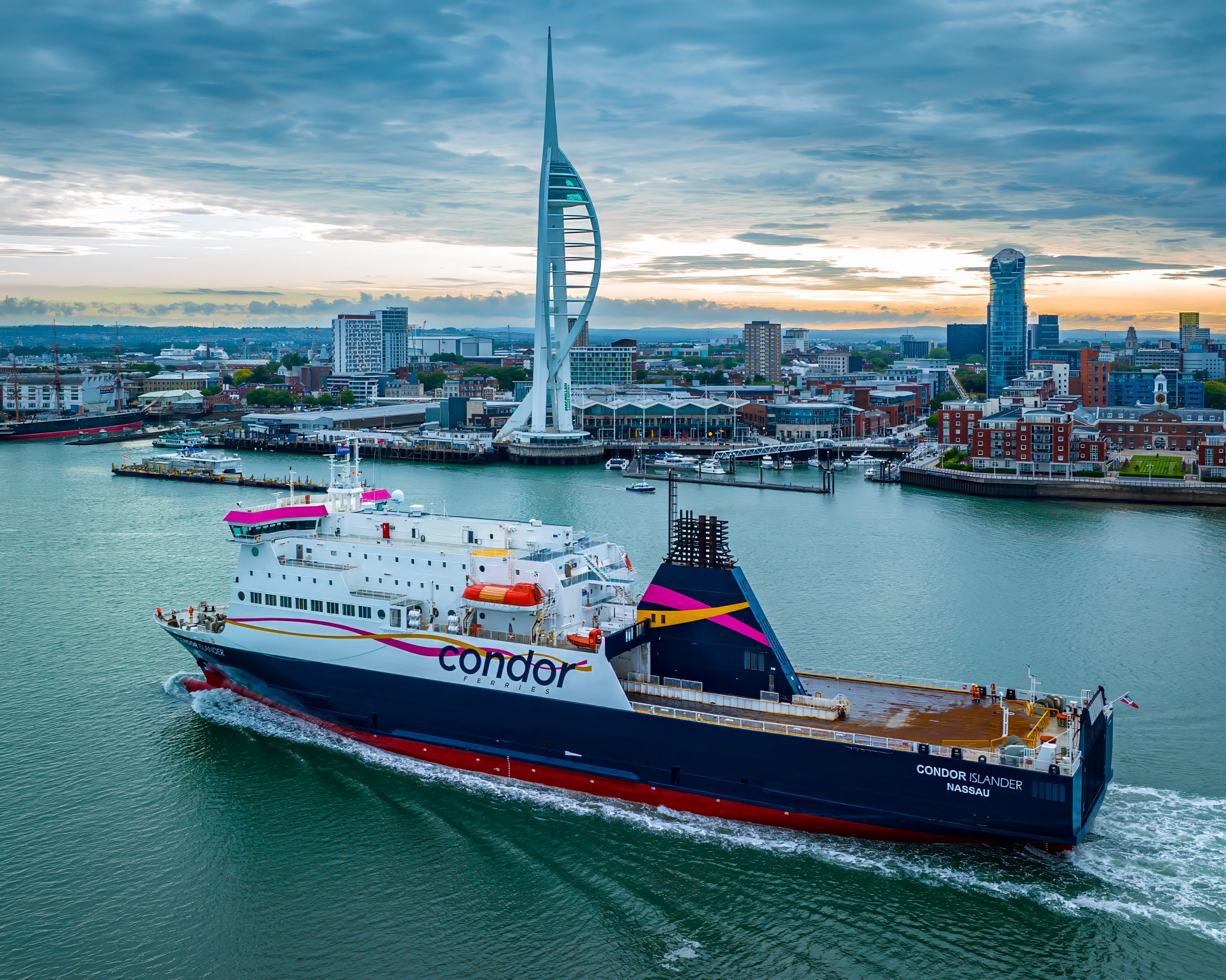 Take a tour inside the ferry which will whisk you off to the paradise ...