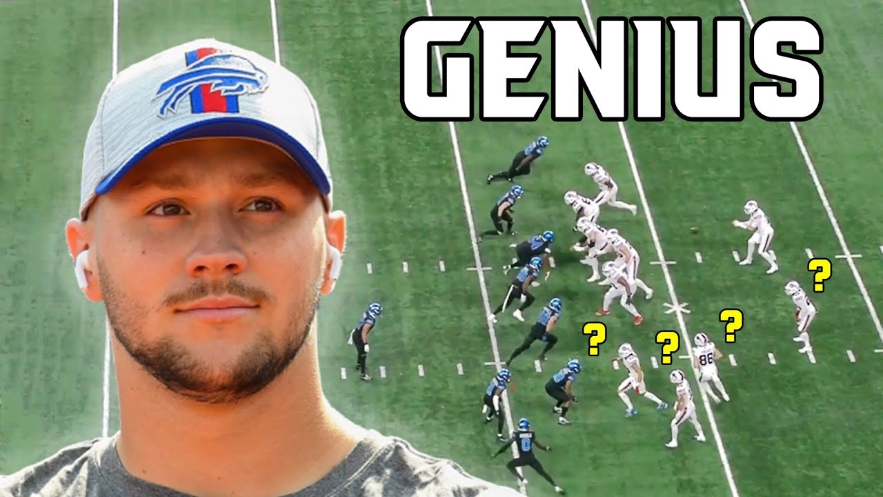 The Bills funky formation fooling the NFL