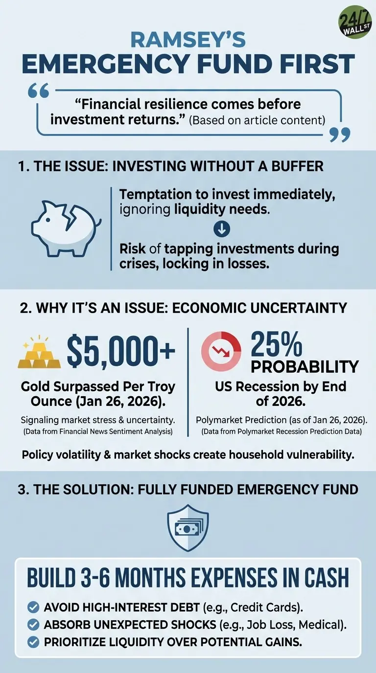 Dave Ramsey wants 6 months cash before you invest, but that’s only ...
