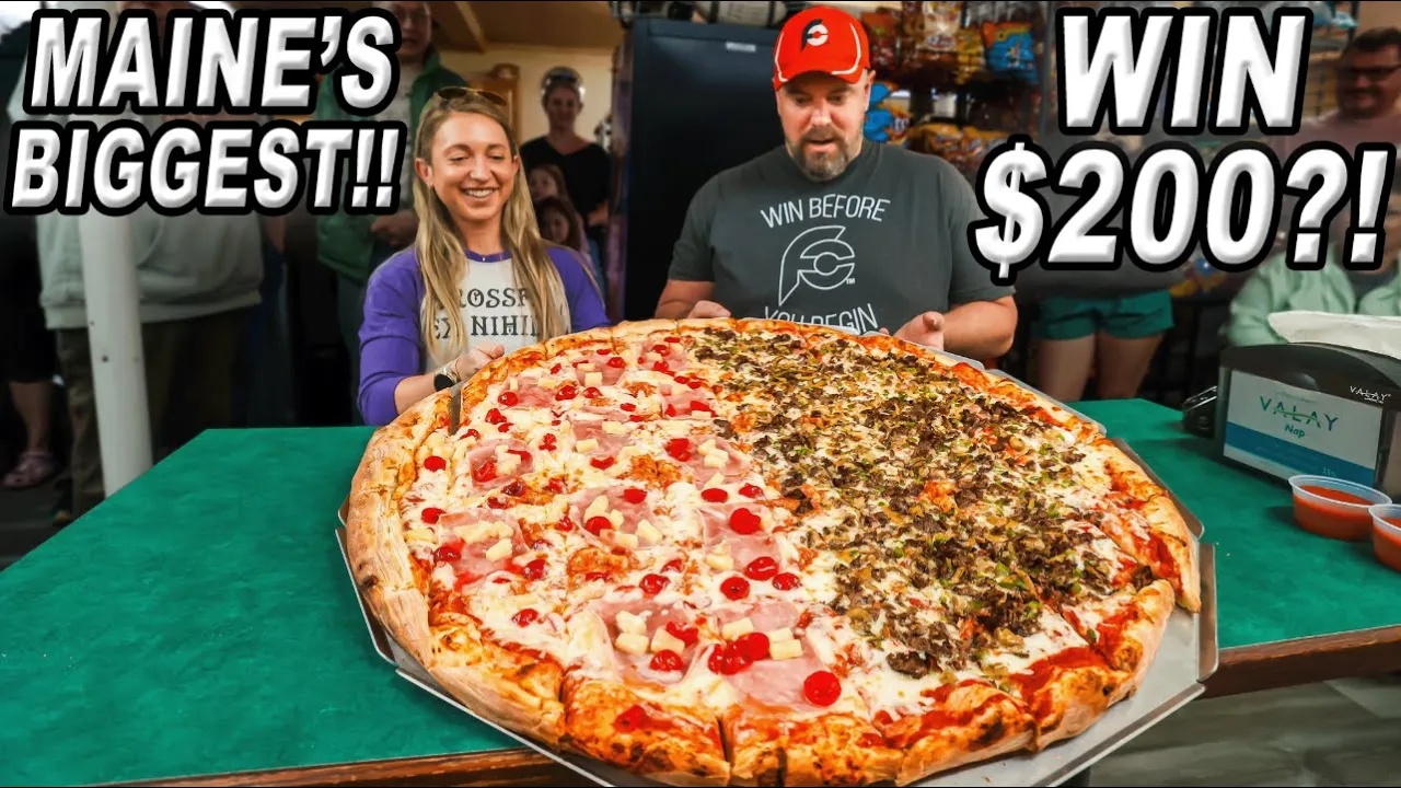 Eat this 30 inches of pizza and win $200 - win/win?