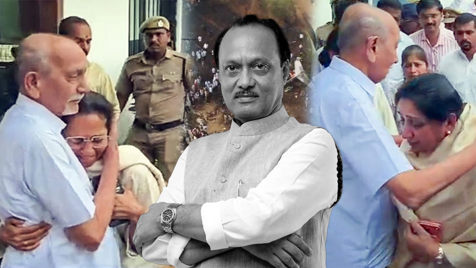 Shock and sorrow: Pawar family devastated by Ajit Pawar's sudden death