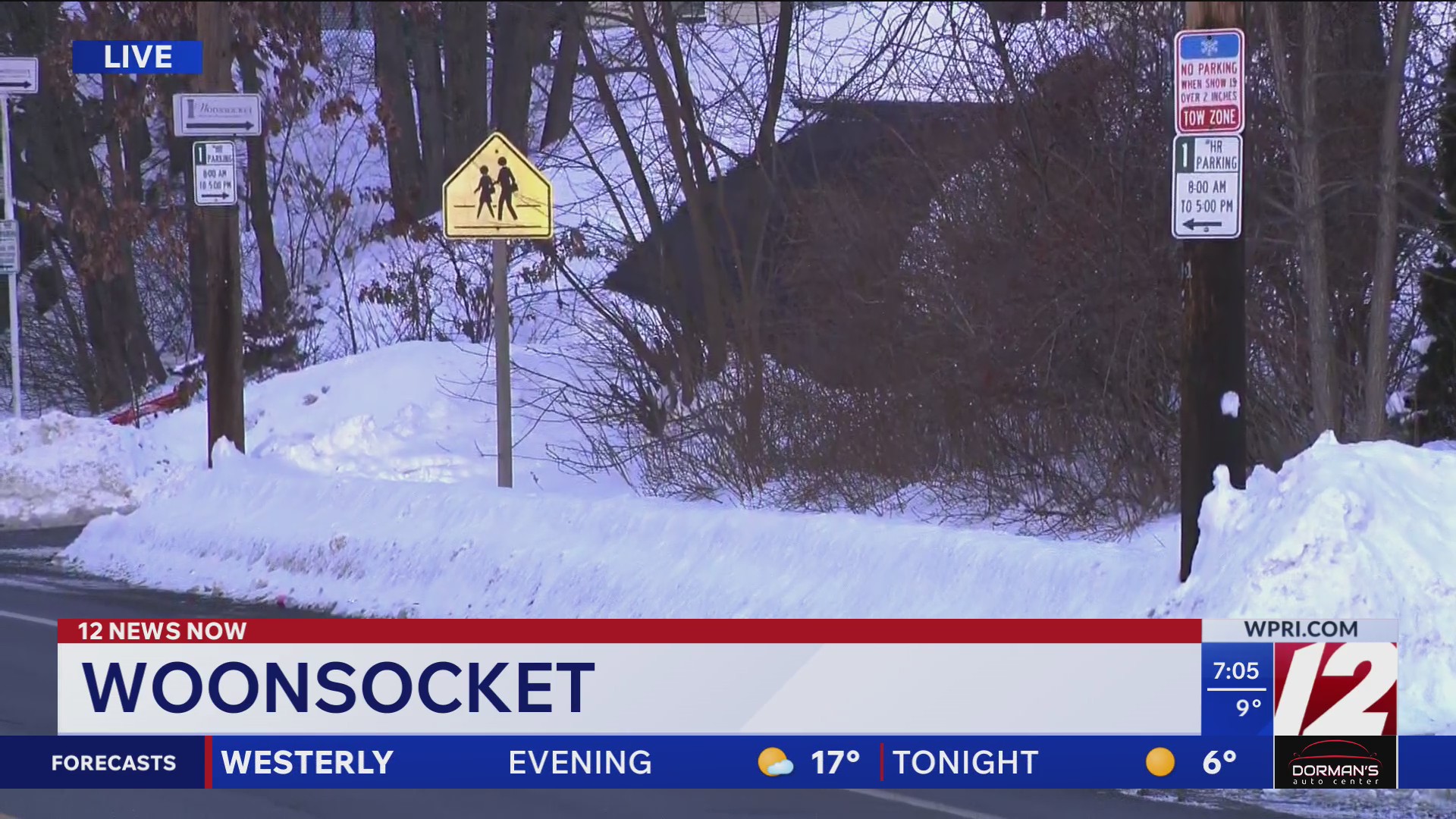 Woonsocket still has no school, other districts go back after snowstorm