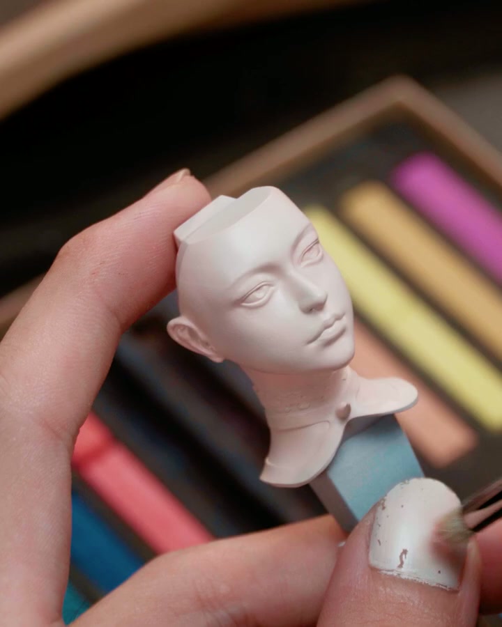 Painting hyper-realistic anime eyes Morgan le Fay (FGO) #short